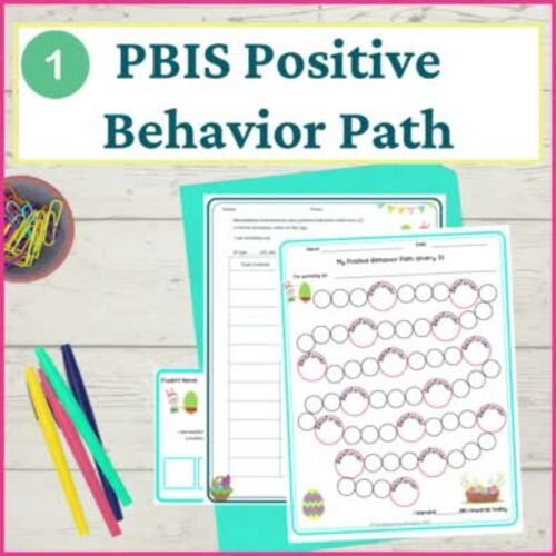 Behavior Visual Supports- Easter Bundle by The Responsive Educator
