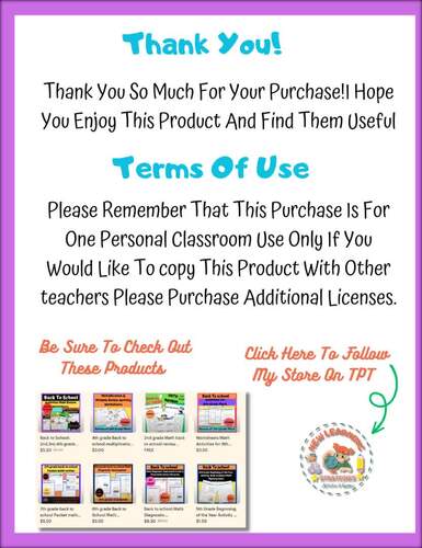 Back to School Grade 7 Math Diagnostic Assessment with KEYS ...