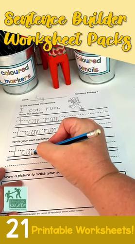 Kindergarten literacy centers and morning work - I can - sight words ...