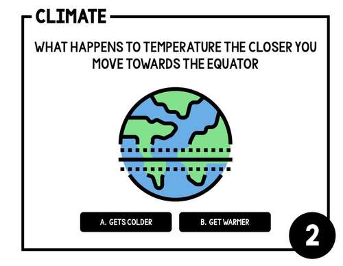 Climate Digital Task Cards Activity | Science Boom Cards™ by EzPz-Science