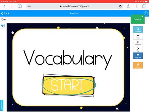 NO PRINT Space Themed Language BOOM Cards by KKnight Therapy | TPT