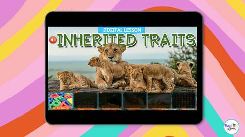 Inherited Acquired Traits Digital Science Activity Video 3rd Grade NGSS ...