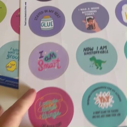 Ready to Print Stickers For Teenagers/Motivational/SEL/Encouragement/Note