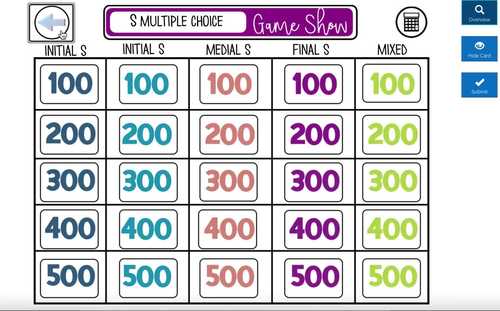 S Sound Articulation Boom Cards™ Game Show | S Sound Trivia Speech Therapy