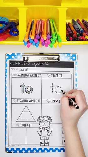 EL Education Kindergarten Skills Block | Module 3 Worksheets | TPT