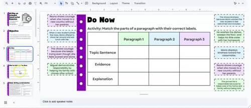 Writing an Extended Constructed Response – Part 1: Intro and Body Paragraph
