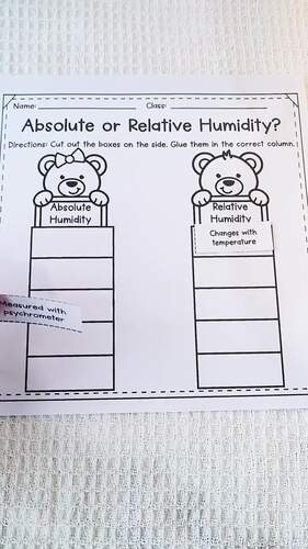 Absolute and Relative Location – Cut and Paste Sorting Activity | TPT