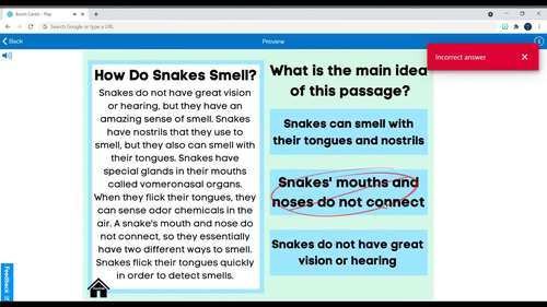 Main Idea Task Cards & Boom Cards Bundle | 3rd Grade Reading Comprehension