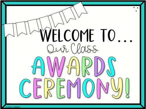 Digital End-of-Year Student Awards | Editable PowerPoint & Printable ...