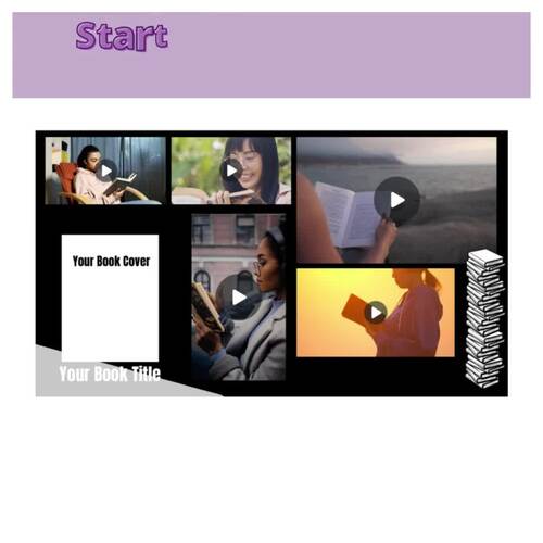 Choice Reading: Book Trailer Project by Spark Creativity | TPT