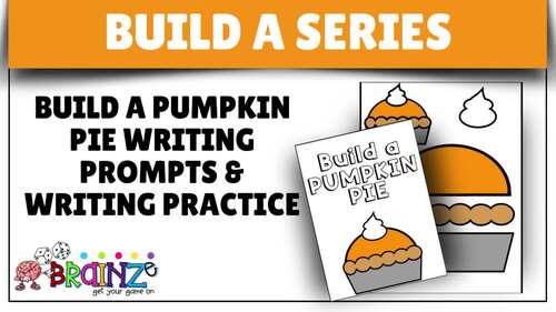 Build a Pumpkin Pie Craft Activity | Thanksgiving & Fall Cut & Paste Crafts