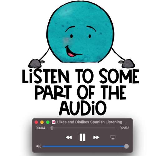 Likes and Dislikes- Spanish Listening Practice by Ms Pats Store | TpT