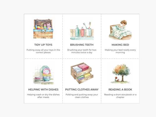 Goal Setting Therapy Cards for Kids Printable Psychotherapy Game for ...