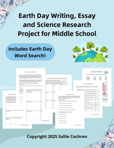 Earth Day Writing, Language Arts Essay & Science Research Project ...