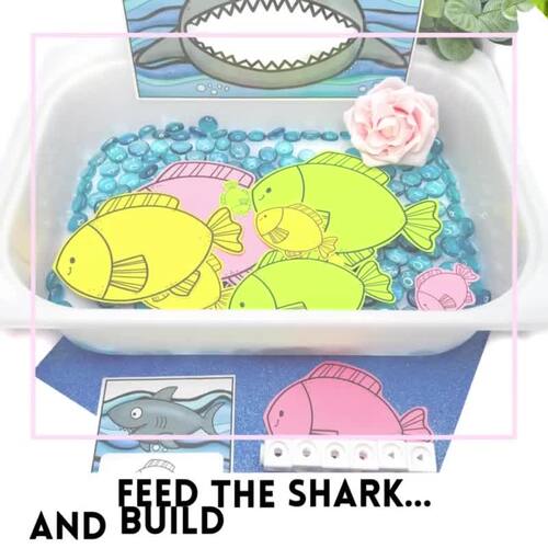 Feed the Shark Measurement Activity - Ocean Non-Standard Measurement Game