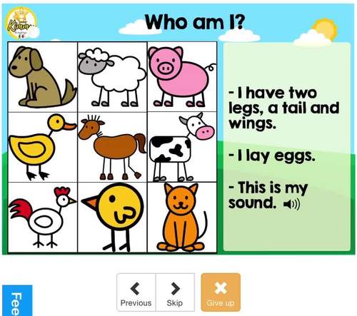 Farm Animals Picture Reveal Making Inferences by Teacher Kimmy | TPT