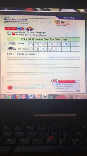 Go Math Grade 1 Chapter 10 Lesson 3 Read Bar Graphs by Miss P's Place