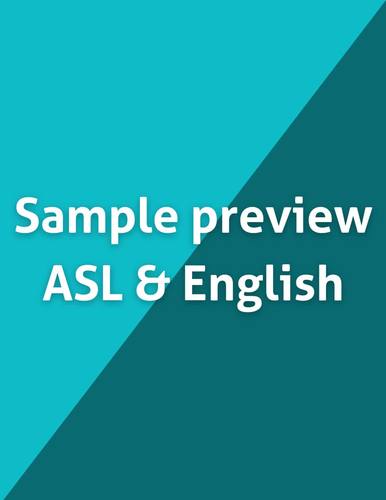 ASL Flashcards - Sign Language Numbers 50-100 Full Set | TPT