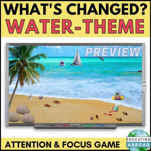 Whole-Class Summer-Themed Game to Improve Focus and Attention | TPT