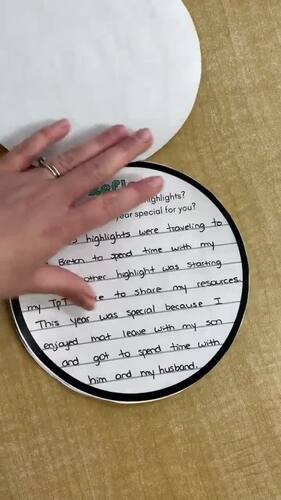 New Year Craft & Writing Activity - Disco Ball January Bulletin Board