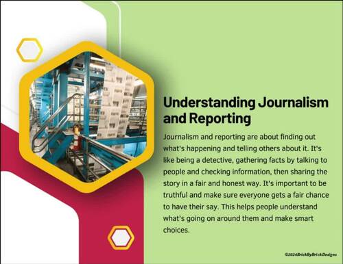 Middle School Journalism - Newspaper Production Elective Unit 2 | TPT