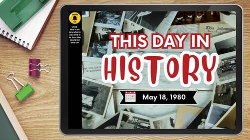 THIS DAY IN HISTORY LINKtivity®: May 18, 1980 - Eruption of Mount St ...