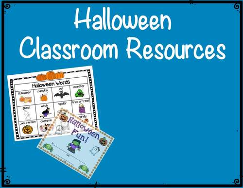 Halloween Unit: Centers & Activities by The Teaching Scene by Maureen