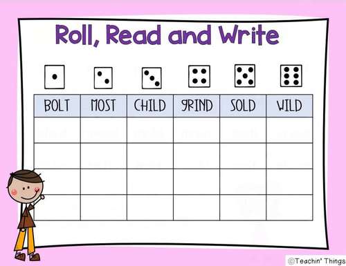 Phonics Foundations Level 2 Unit 3 Digital Word Word for Google Slides