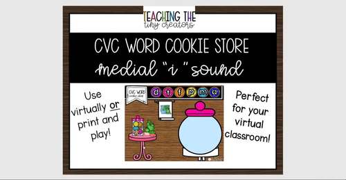 CVC Word Building Phonics for Distance Learning (All Vowels Bundle!)