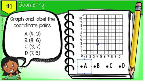5th Grade Math Test Prep w/ Digital Math Google Slides™ and Forms™