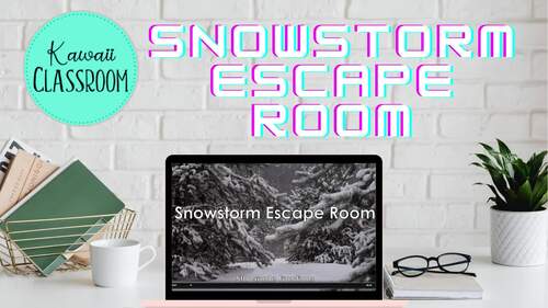 5th Grade Fractions & Decimals: Snowstorm Escape Room - Multiplying ...