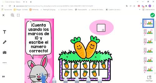 Números del 1 al 10 | Google Slides y Seesaw | Digital Numbers to in ...
