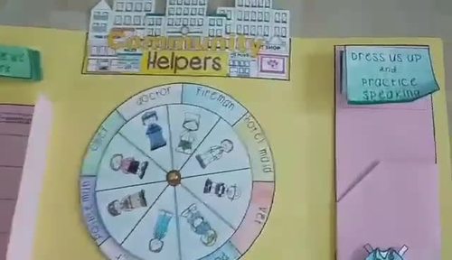 Community Helpers Interactive Lapbook by It's Teacher L | TpT