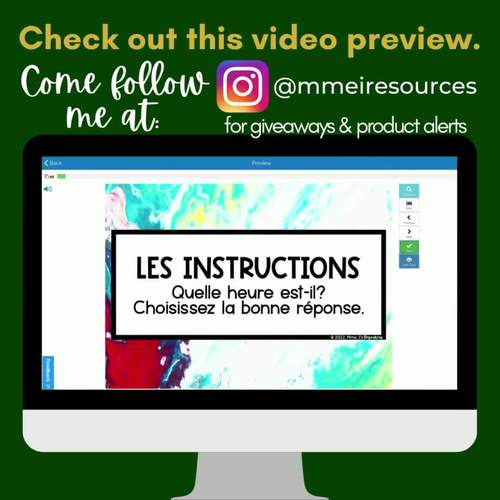 Quelle heure est-il? | Telling Time in French | Reading Time in Minutes