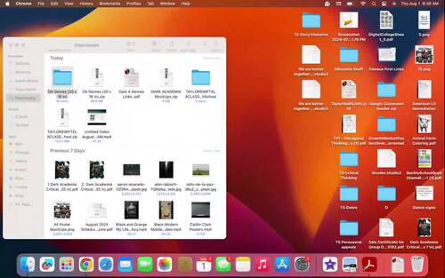 Dark Academia - ELA Literary Genres posters - High school English Decor