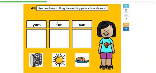 Blending CVC Words to Match the Picture to the Word Boom™ Cards | TPT