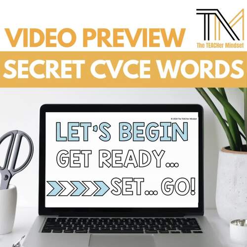 Secret CVCE Words | Long I Word List | PowerPoint & Google Slides