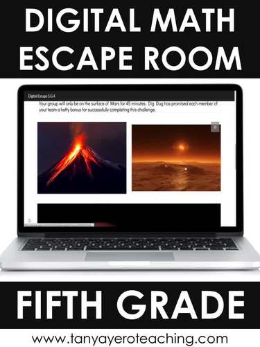 5th Grade Math Digital Escape Room | 5.G.4 - Understanding Quadrilaterals