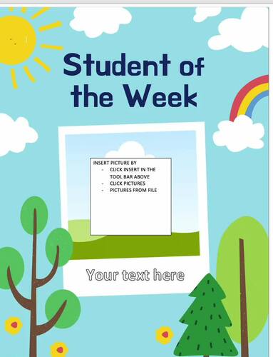 Student of the Week by Admin 4 You | TPT
