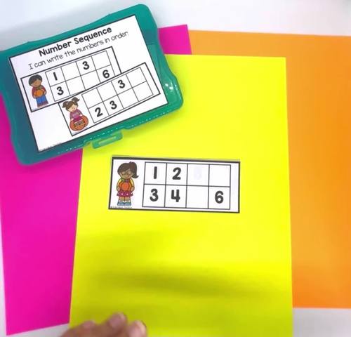 October Literacy and Math Task Boxes Kindergarten Math and Literacy ...