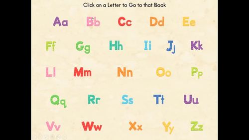 Letter Matching Books | Alphabet | Digital Matching Books for Special ...