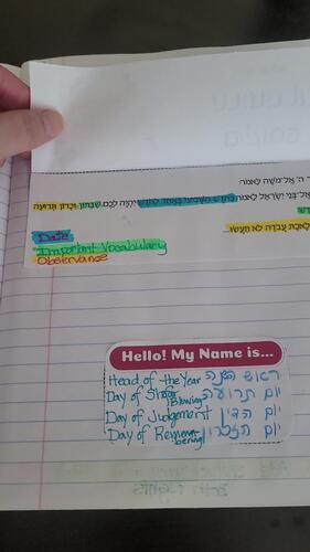 Jewish Holiday Interactive Notebook: Rosh Hashanah by Morah Marci's ...