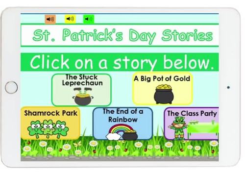 St. Patrick's Day Reading Comprehension: Short Stories (BOOM) | TpT