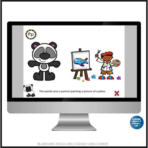 Boom Cards™ Speech Therapy| Articulation of P | Concepts | Distance ...