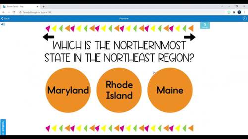 Explore the Northeast Region in the United States Boom Cards | TpT