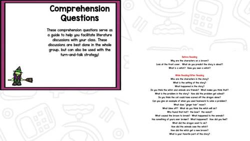 Room On The Broom - Reading Comprehension Strategies & Activities