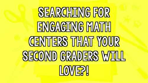 Second Grade Summer Math Center Games and Activities | May & June