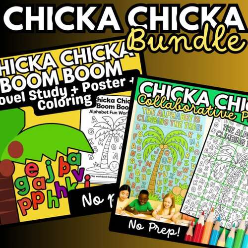 Chicka Chicka Boom Boom Activities | Collaborative Poster Alphabet ...