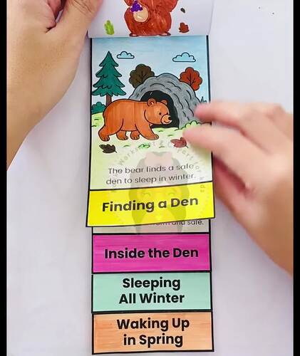Bear Hibernation Science Pack | Reading, Sorting, Craft, Writing ...