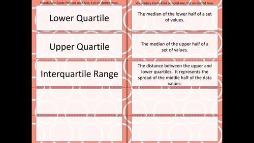 6th Grade Statistics and Probability Task Cards | Includes Digital Quiz
